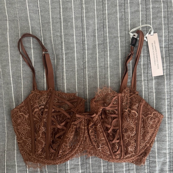 Victoria's Secret | Intimates & Sleepwear | Nwt Victorias Secret Brown ...